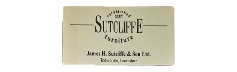 SUTCLIFFE OF TODMORDENのロゴ変遷 British Vintage Plus | ブリビ こっちのヴィンテージが揃う ...